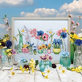 Cross Stitcher Project Pack - Spring Flower Display XST380